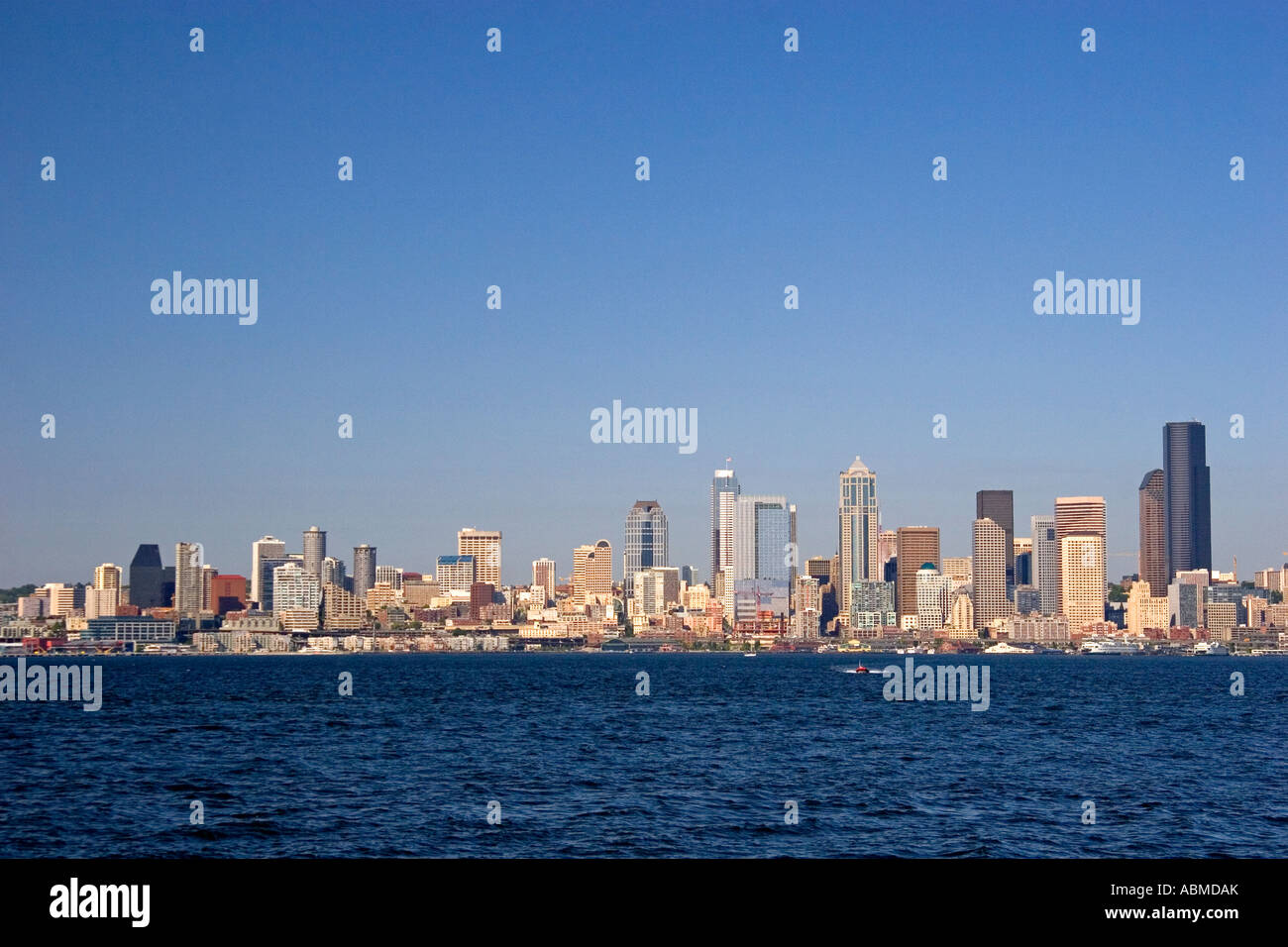 The cityscape of Seattle Washington Stock Photo - Alamy