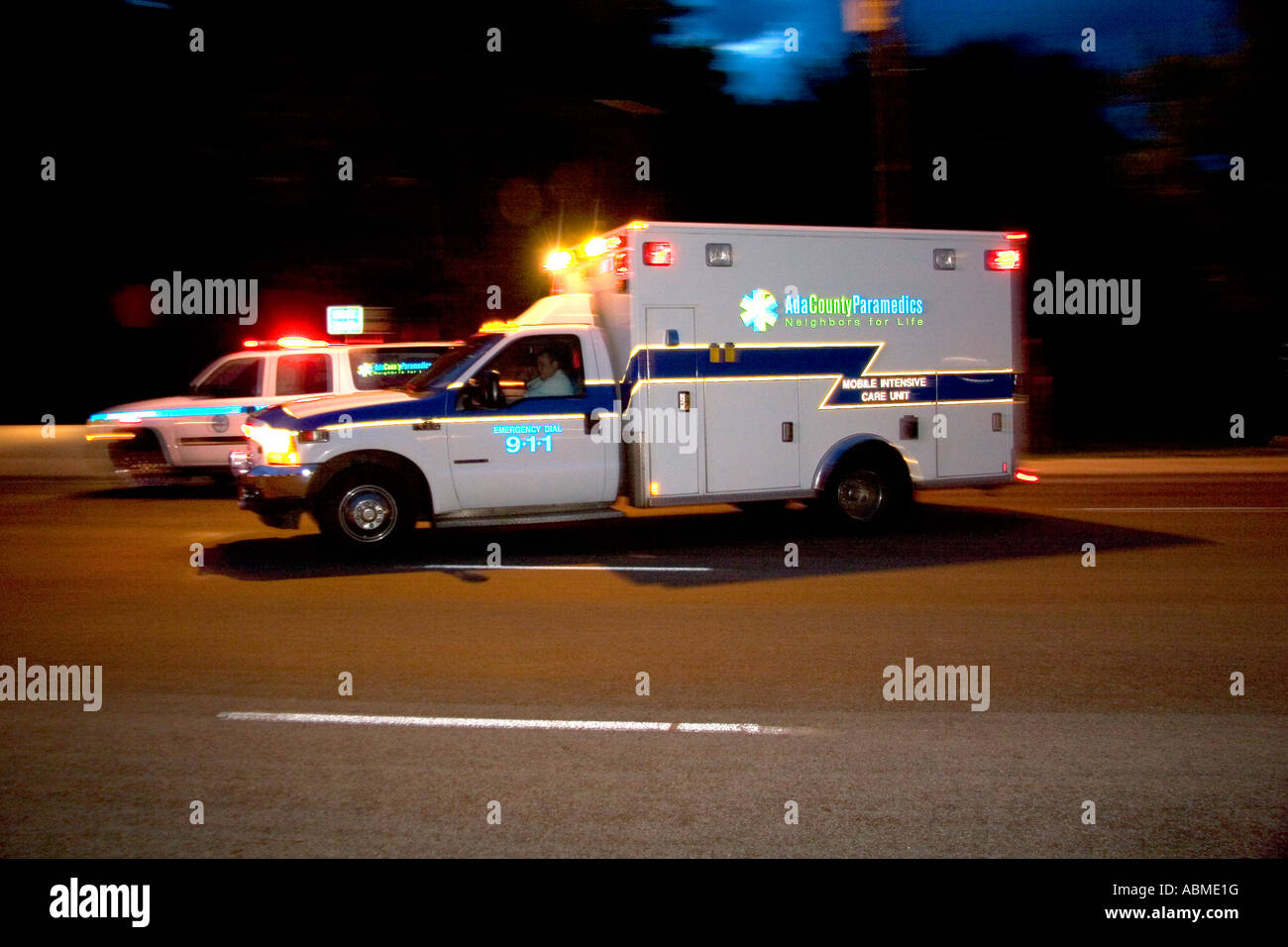 Ambulance Lights Day