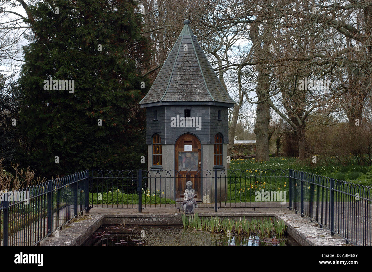 The shell house at Ince Castle near Saltash, Cornwall Stock Photo - Alamy