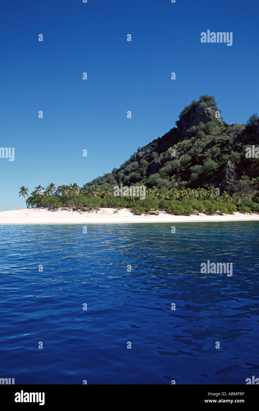 View of castaway Island from the water Stock Photo - Alamy