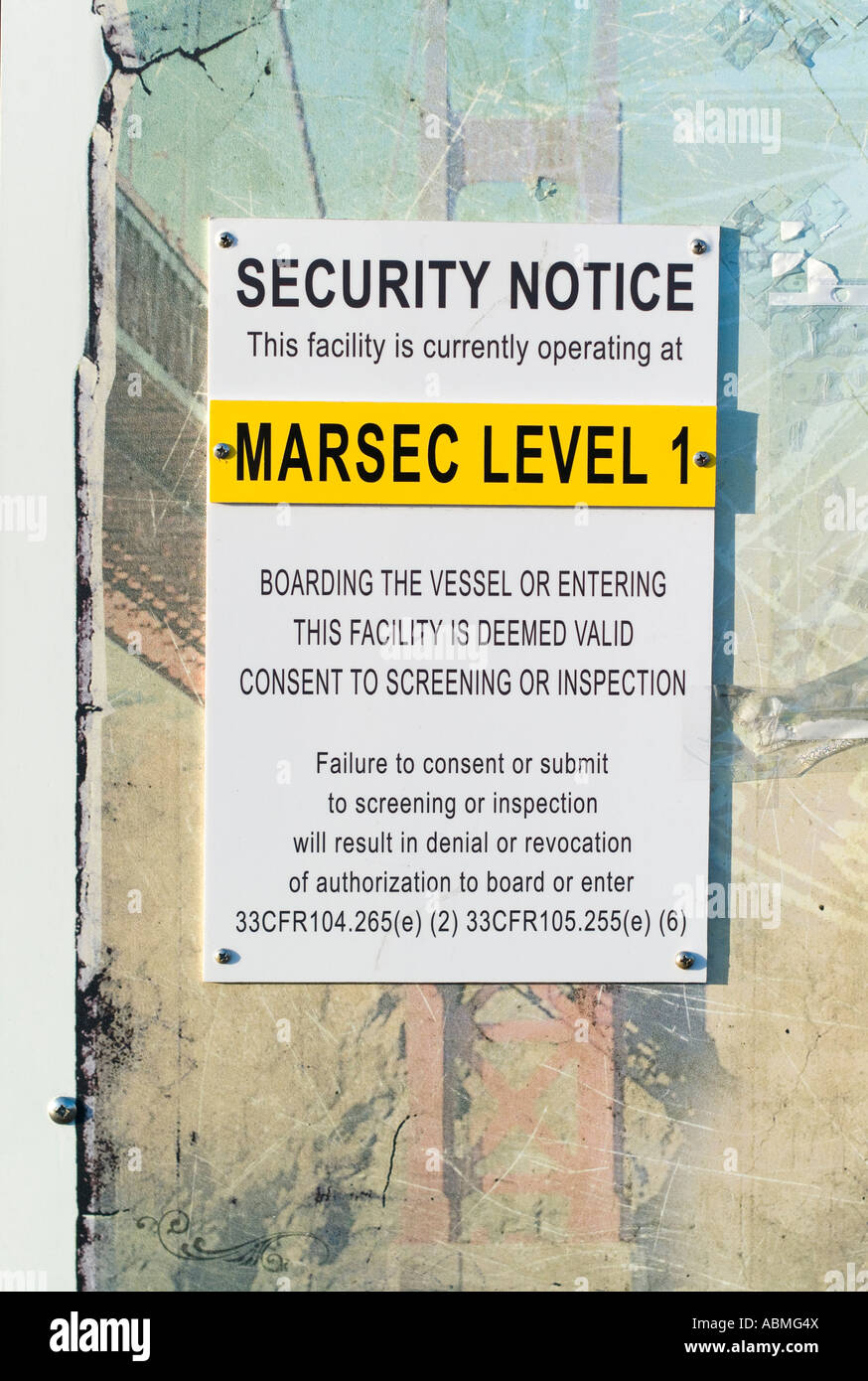 Marsec level 1 hi-res stock photography and images - Alamy