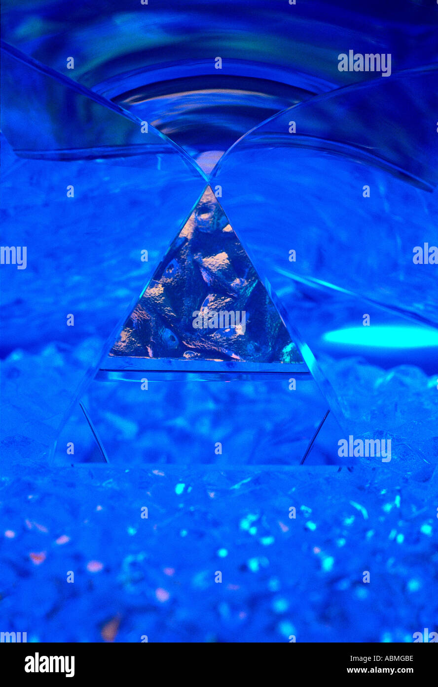 Glass pyramid prism hi-res stock photography and images - Alamy