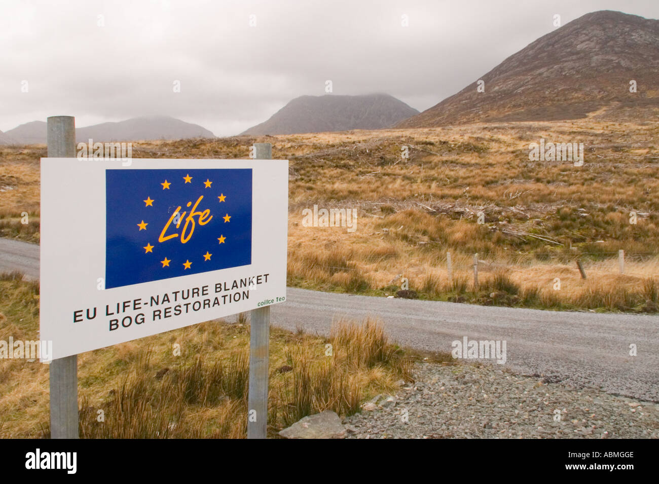 EU Bog Restoration Project Emlaghdauroe Twelve Bens Special Area of ...