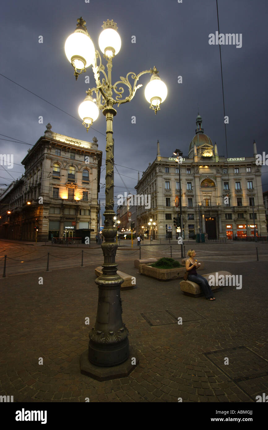 Streets of Milan Stock Photo - Alamy