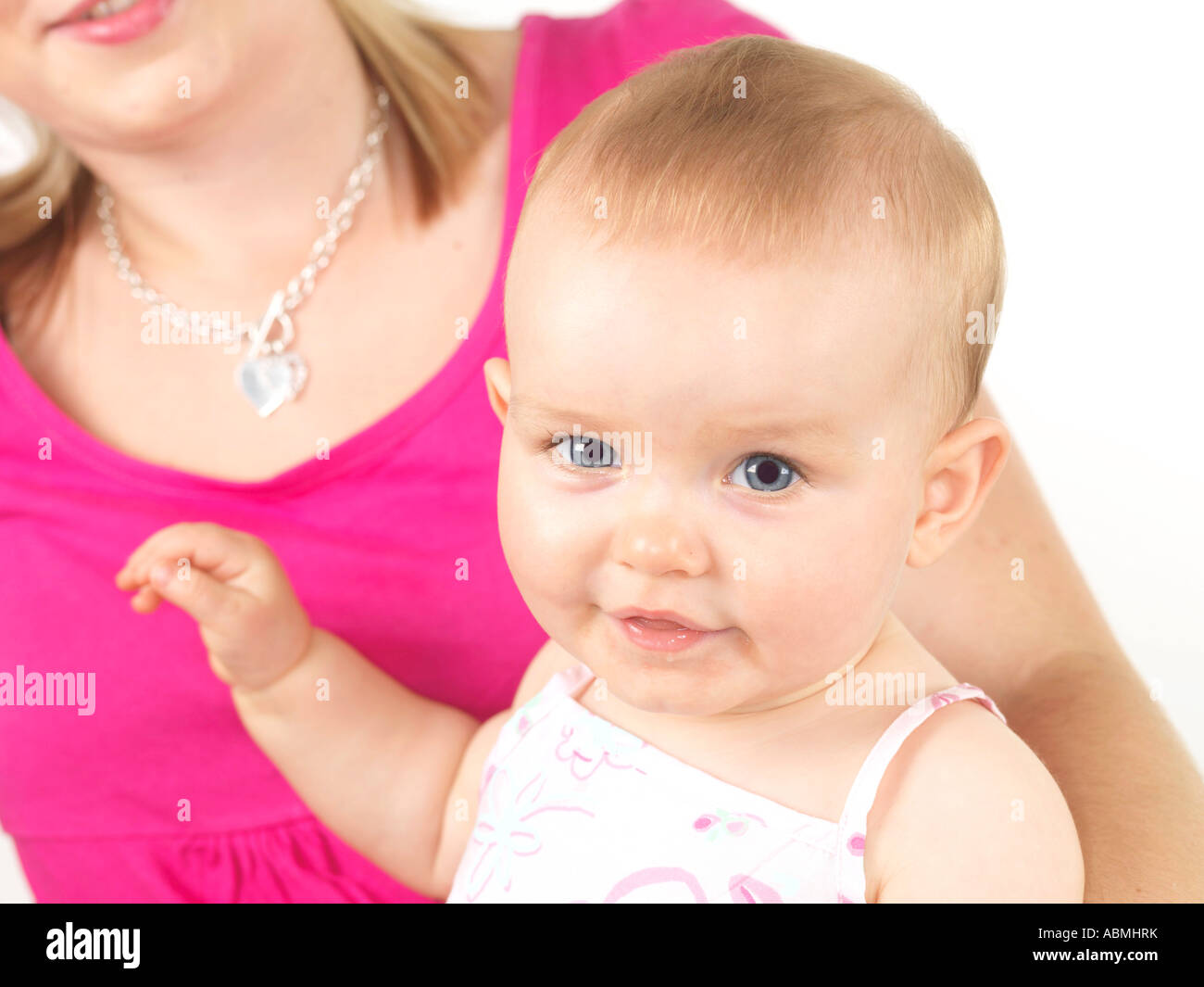 Mother and Baby Models Released Stock Photo - Alamy