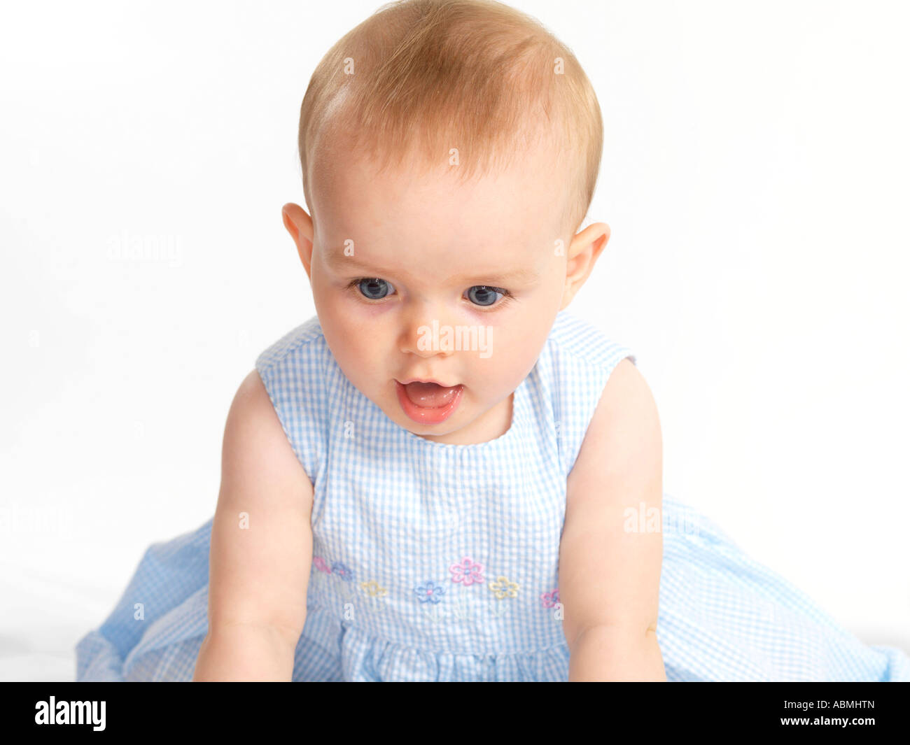 Amazed Baby Model Released Stock Photo - Alamy