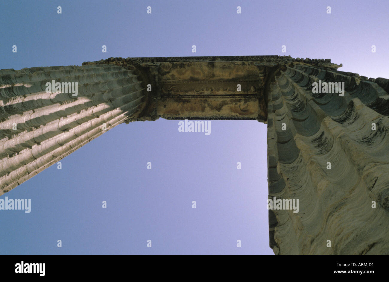 Doric Columns and Entablature Stock Photo - Alamy