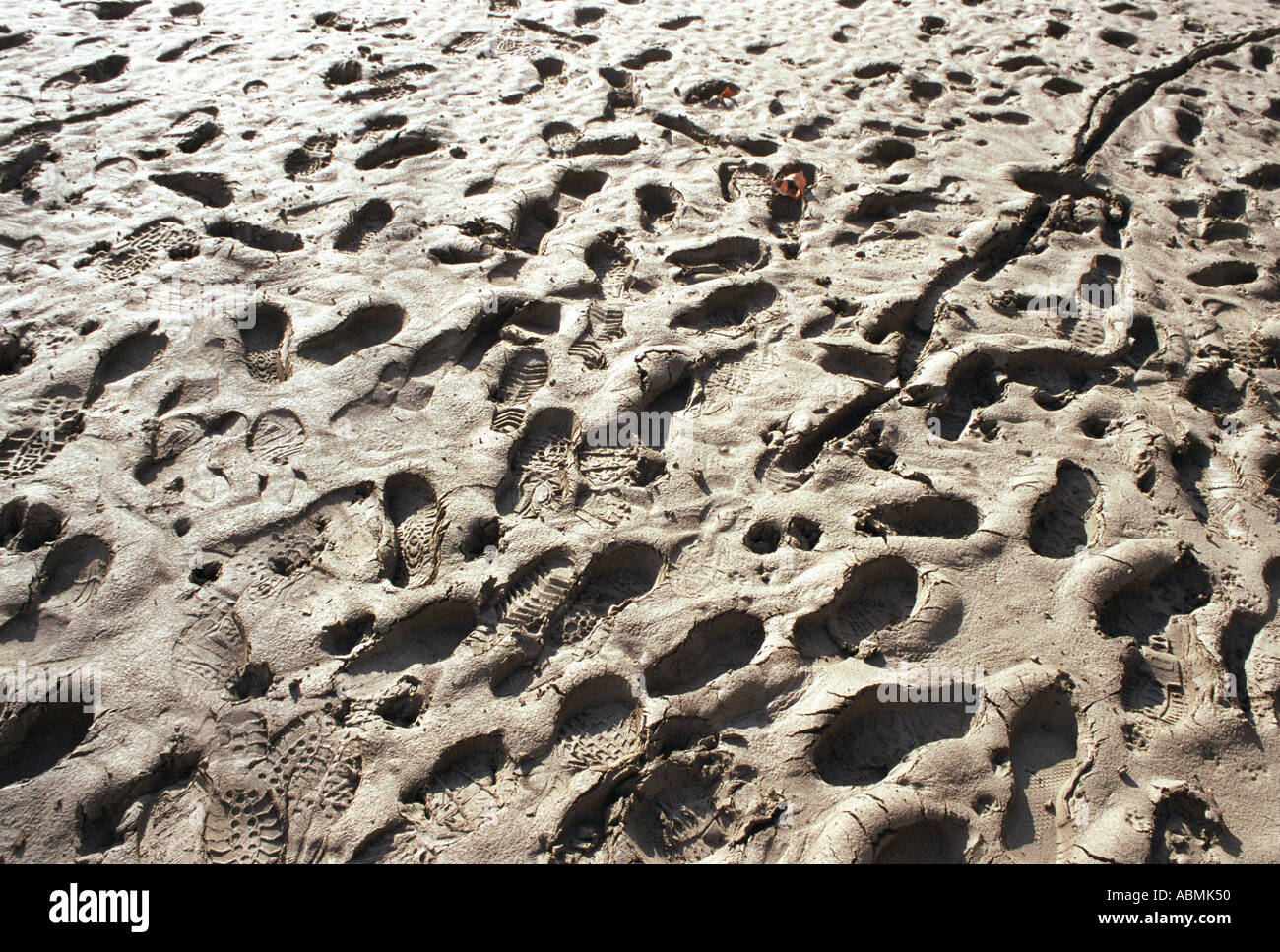 Footsteps into unknown hi-res stock photography and images - Alamy