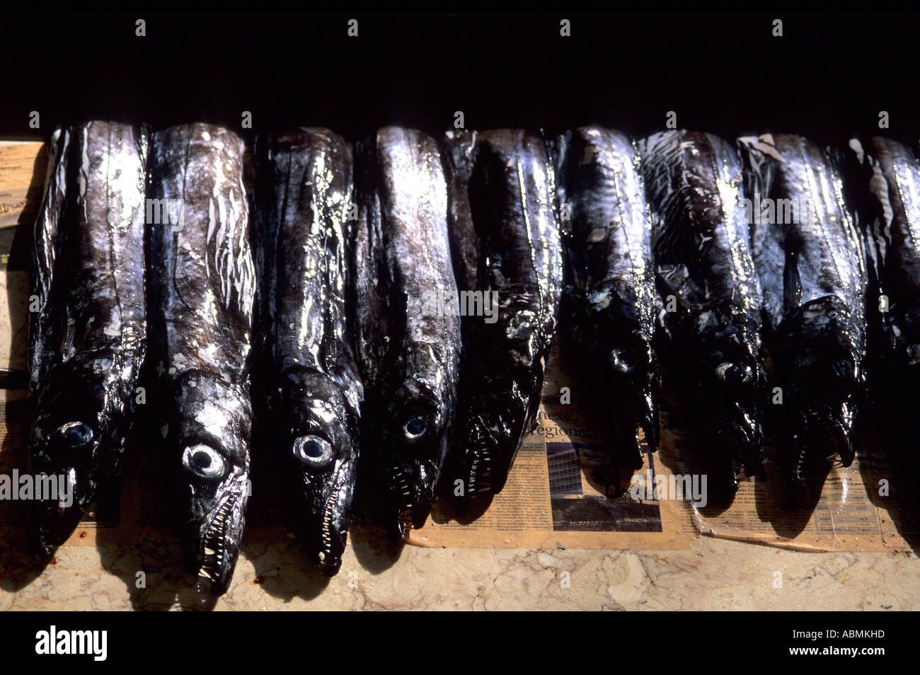 Scabbard Fish or Espada Stock Photo - Alamy