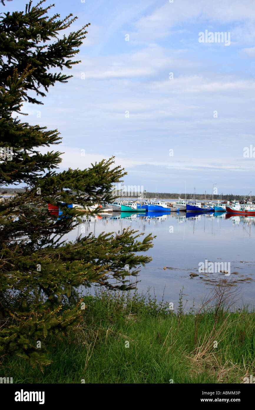 Fishing boats East Harbour Ingomar, Canada, Nova Scotia, Canada, North ...