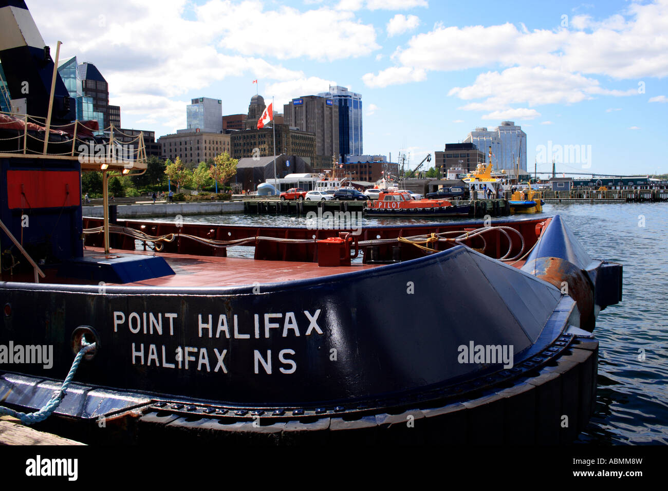 Halifax harbour boardwalk hi-res stock photography and images - Alamy