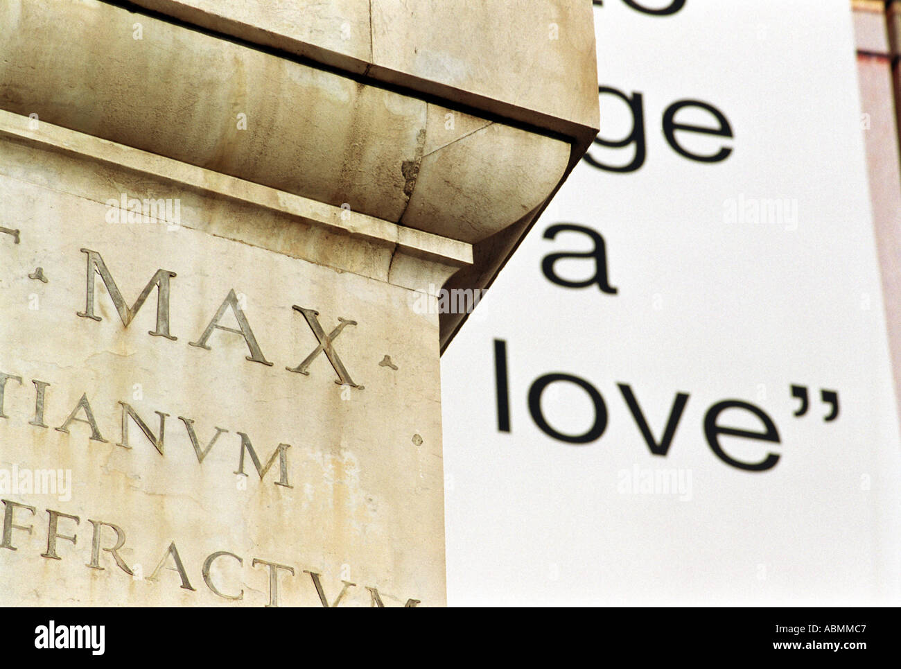 Max Love message Stock Photo - Alamy
