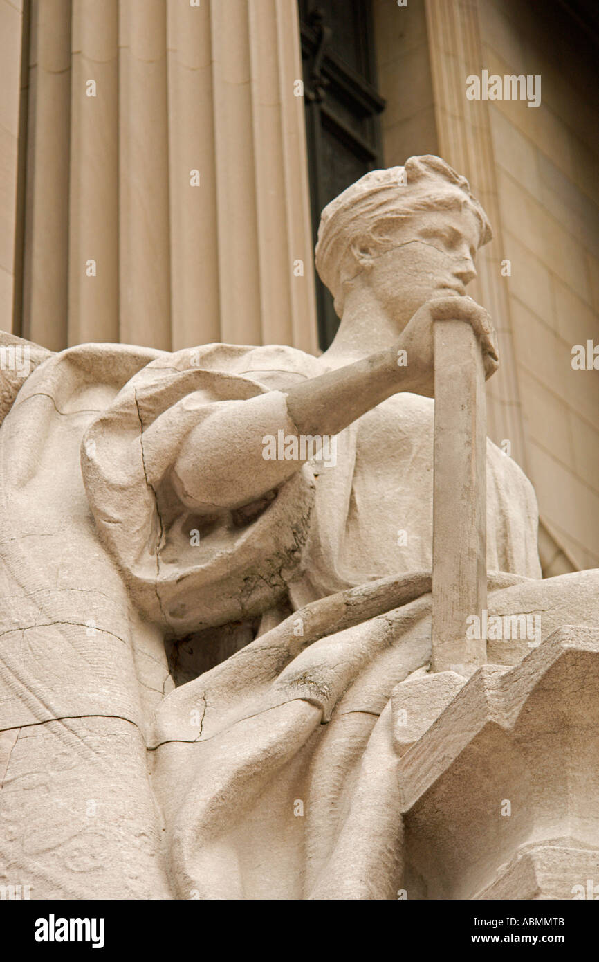 Industry Statue by John Massey Rhind Stock Photo - Alamy