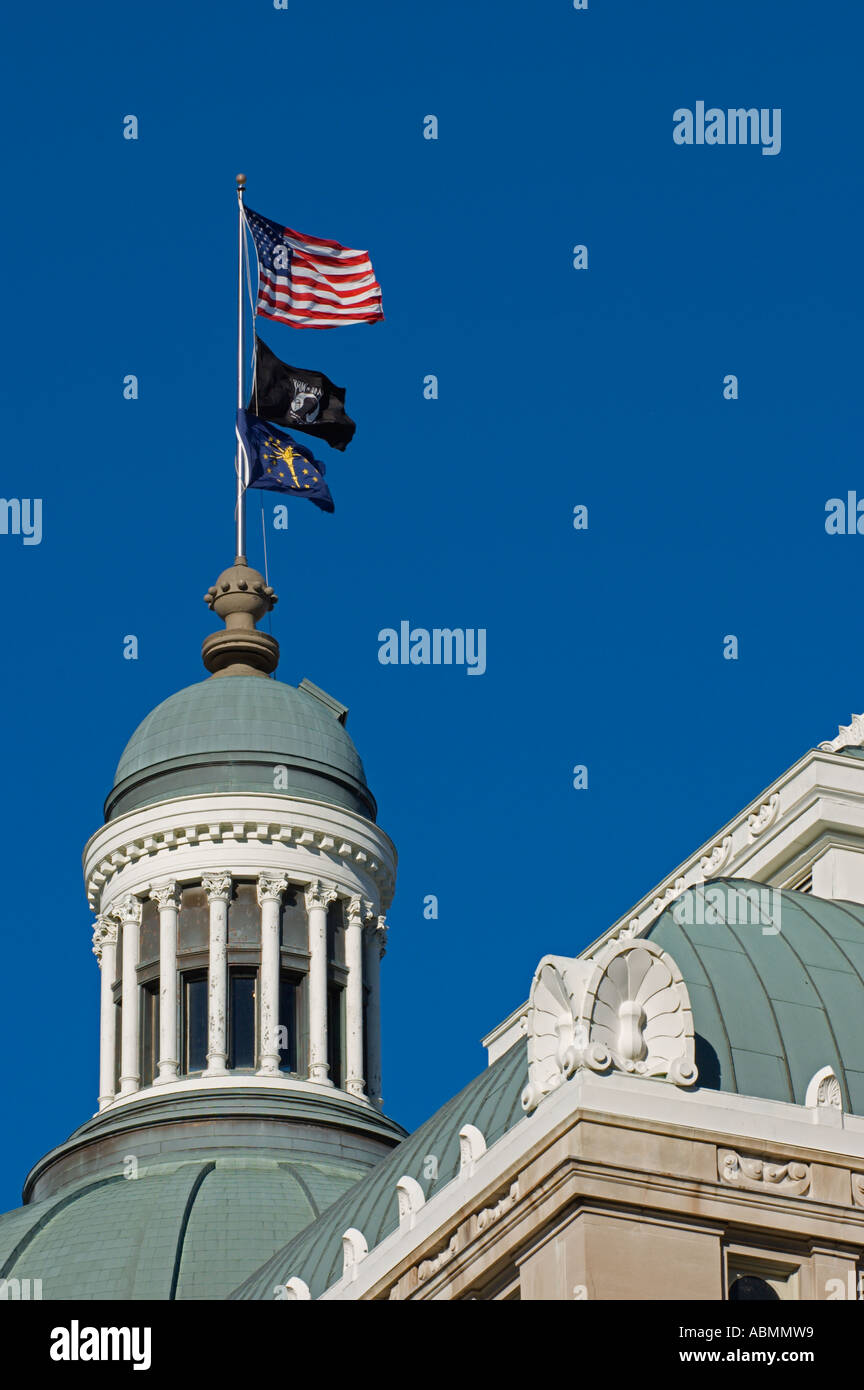 Indiana capital flag hi-res stock photography and images - Alamy