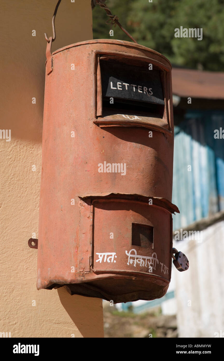 Old mailbox in Gangotri (Uttaranchal, India Stock Photo - Alamy