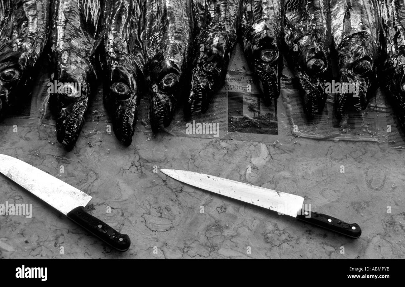 Scabbard Fish or Espada Stock Photo - Alamy