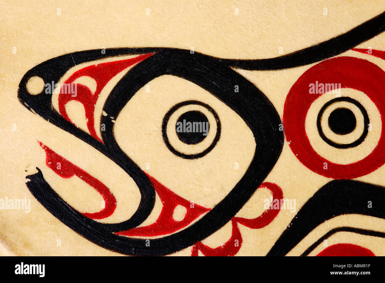 Alaskan Art, Tsimshian design Stock Photo - Alamy