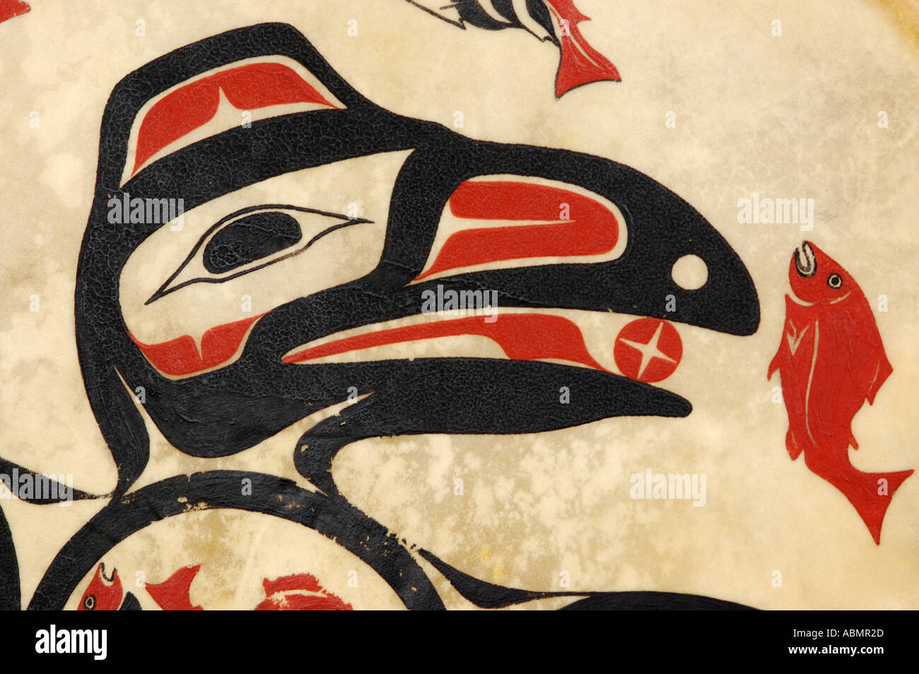 Pacific Northwest Native American Art Raven