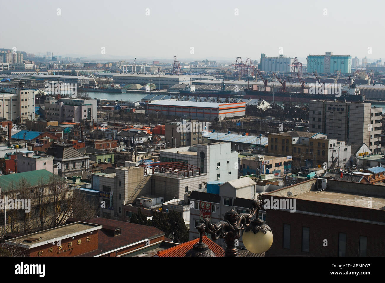 Incheon city downtown hi-res stock photography and images - Alamy
