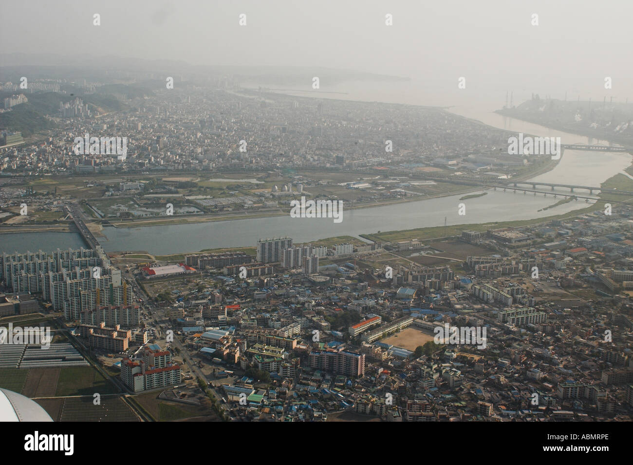 Aerial view of Pohang South Korea Stock Photo: 7387565 - Alamy