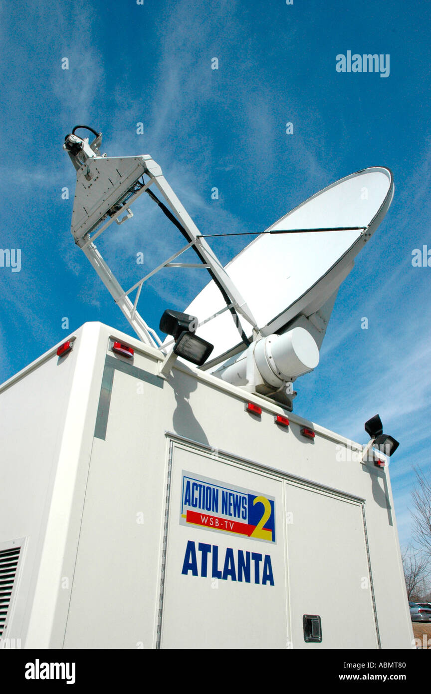 Television TV remote earth stations for onsite relay of news and other ...