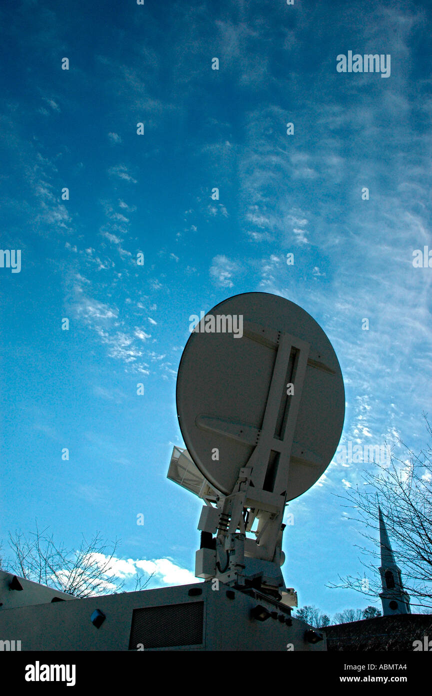 Television TV remote earth stations for onsite relay of news and other ...