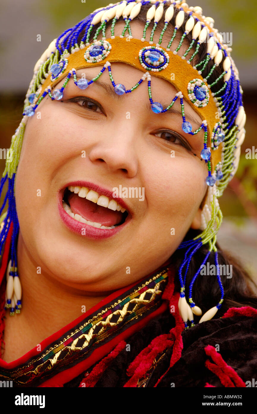 Alaskan native dress hi-res stock photography and images - Alamy