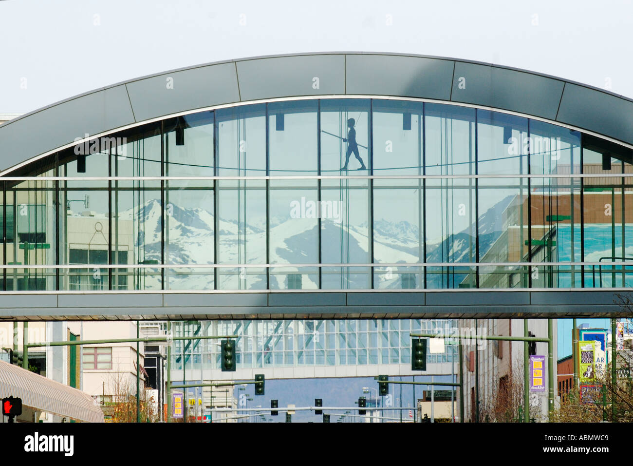 Alaska, Anchorage, Fifth Avenue Mall Stock Photo - Alamy