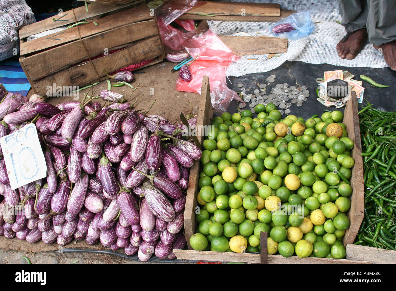 Fruit and Vegetable stall Kandy Sri Lanka Stock Photo - Alamy