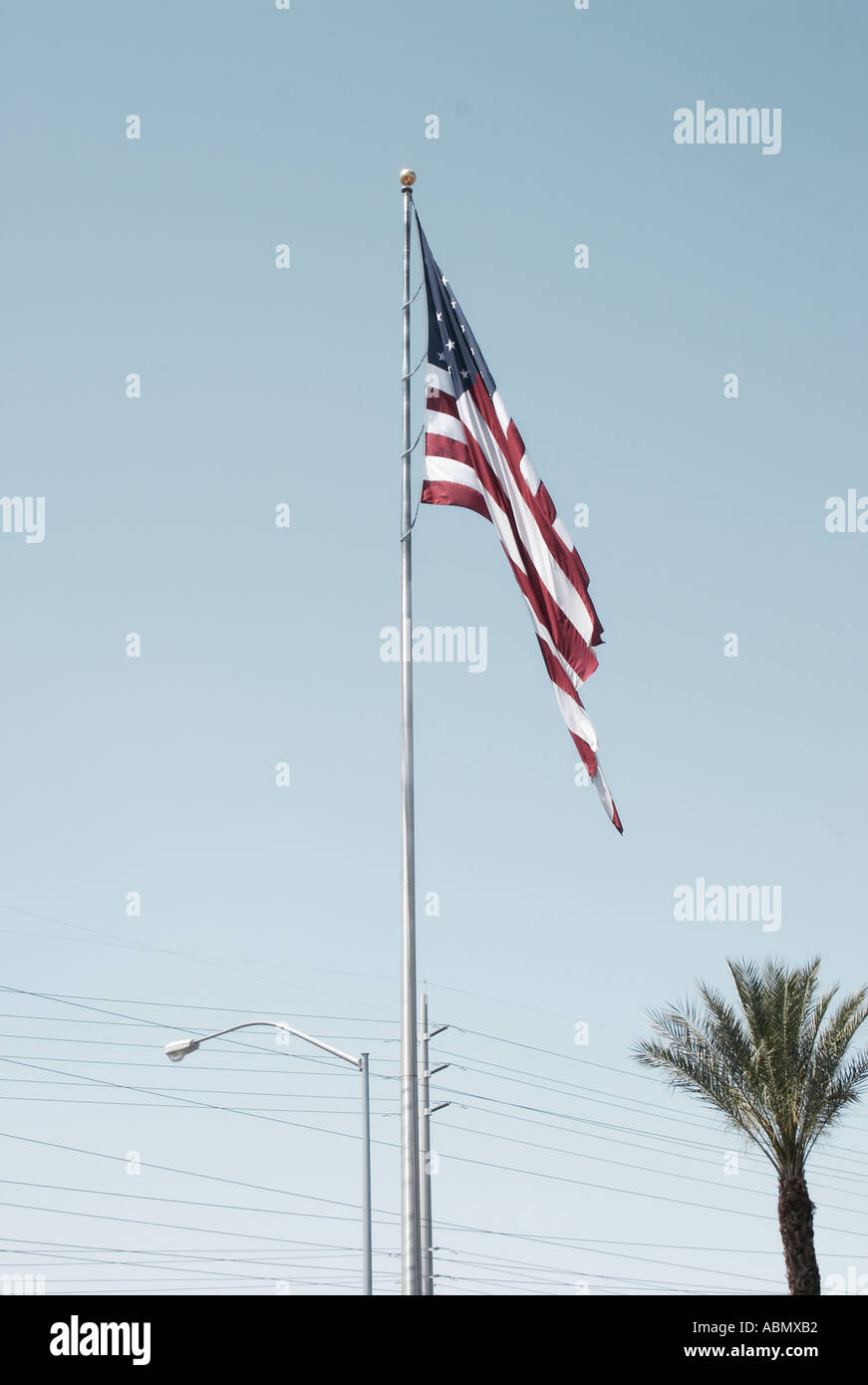 Flag pylons hi-res stock photography and images - Alamy