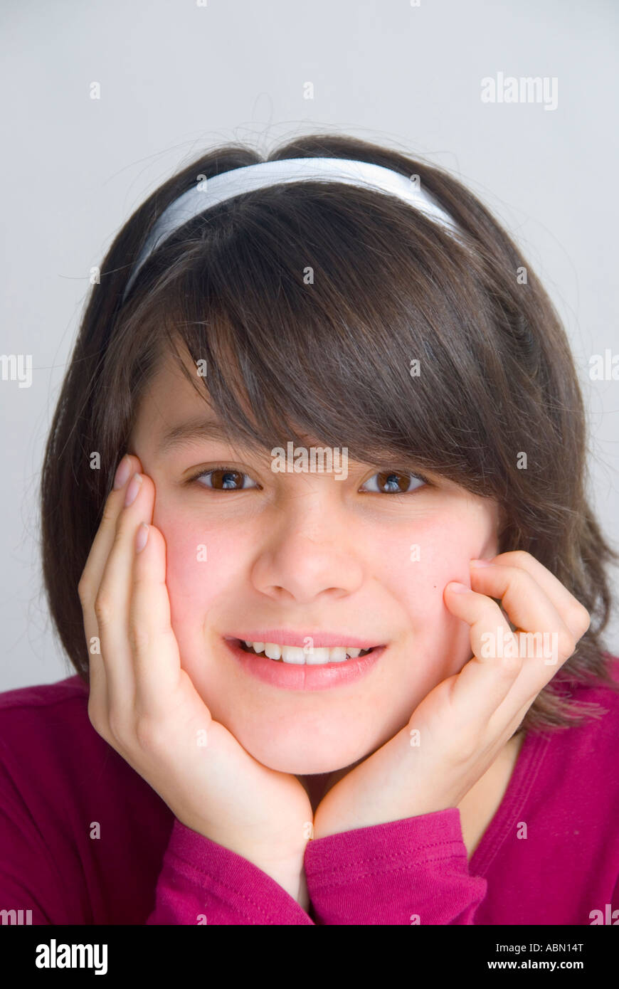 11 year old girl hi-res stock photography and images - Alamy