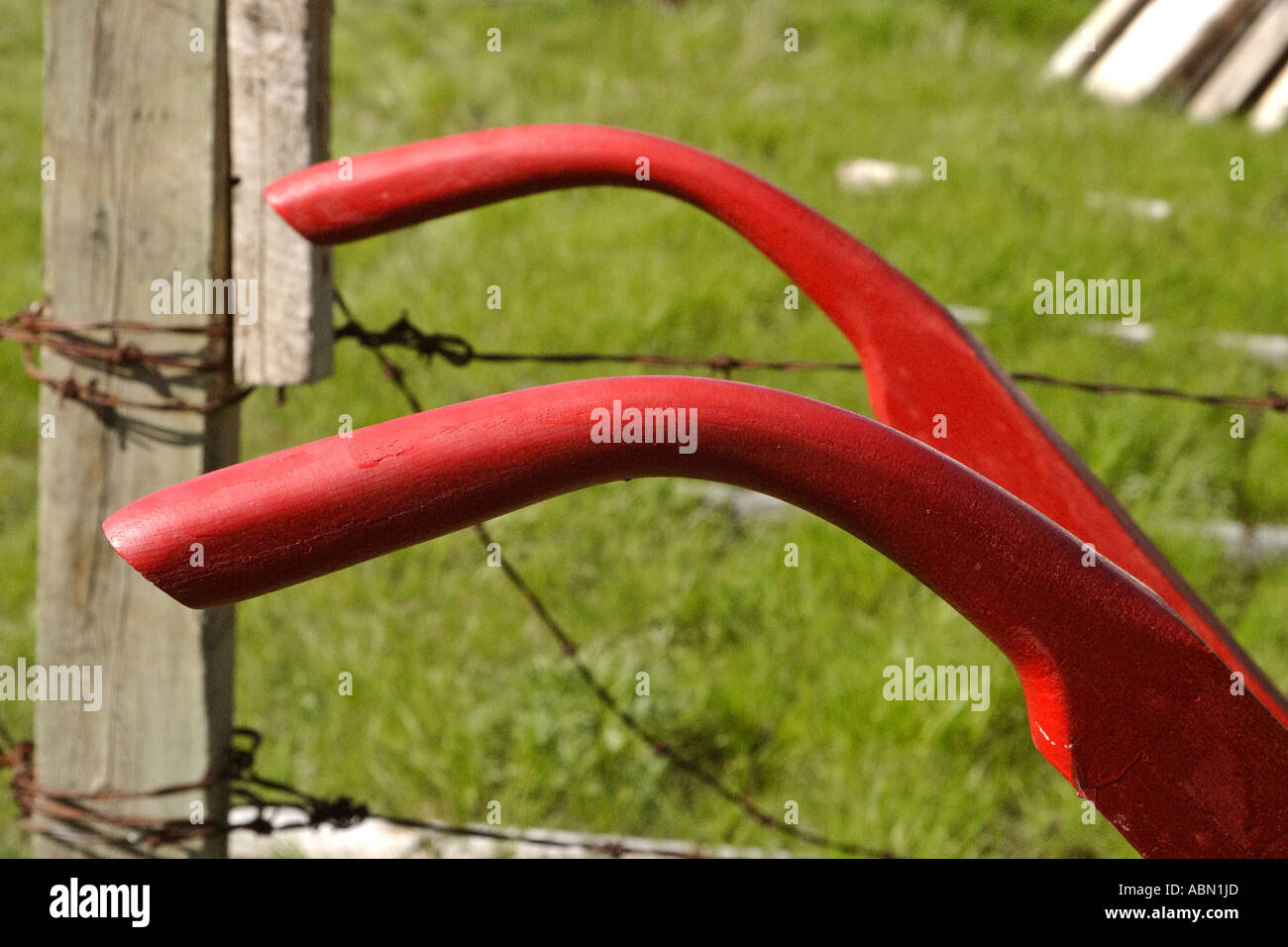 Plow handles hi-res stock photography and images - Alamy