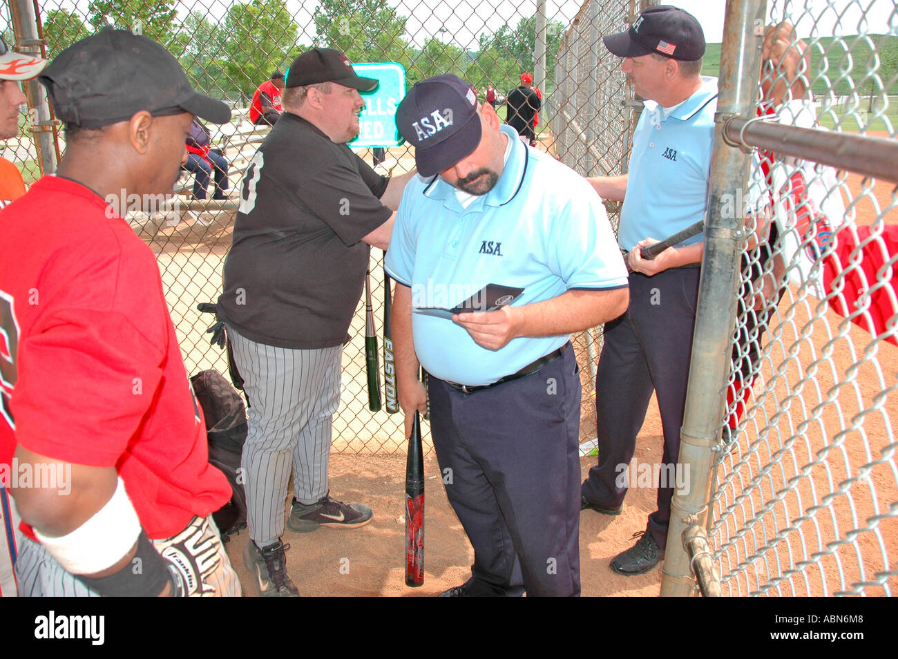 New softball umpires for ASA organization in USA and America during ...
