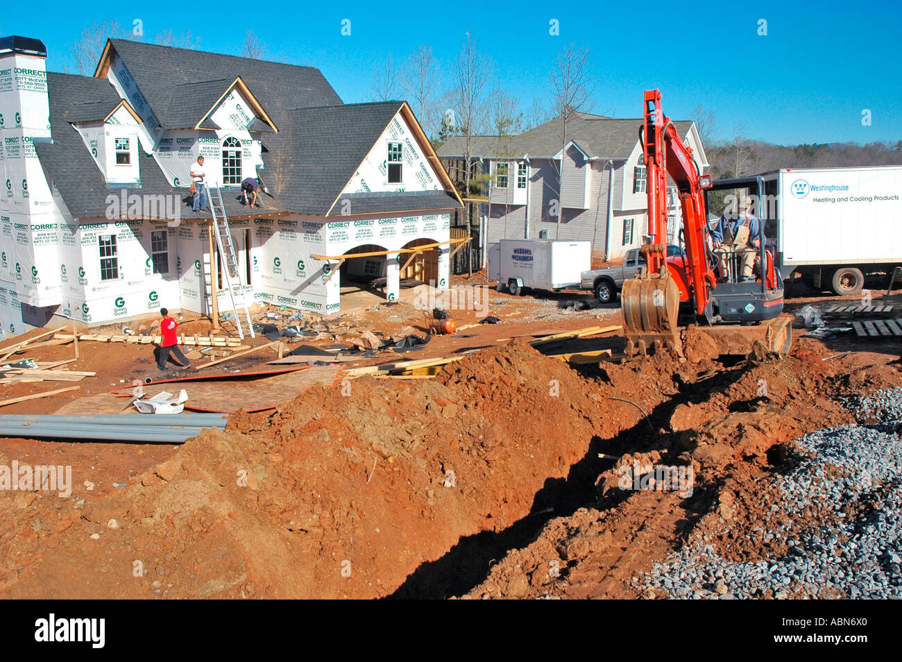 New subdivision being built hi-res stock photography and images - Alamy
