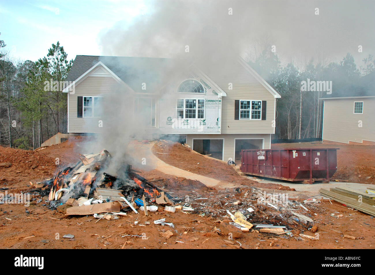 Burning Waste