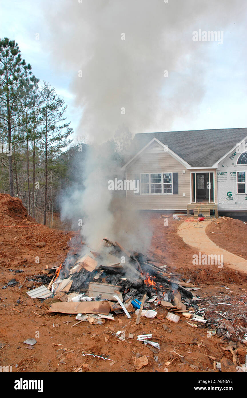Burning Waste