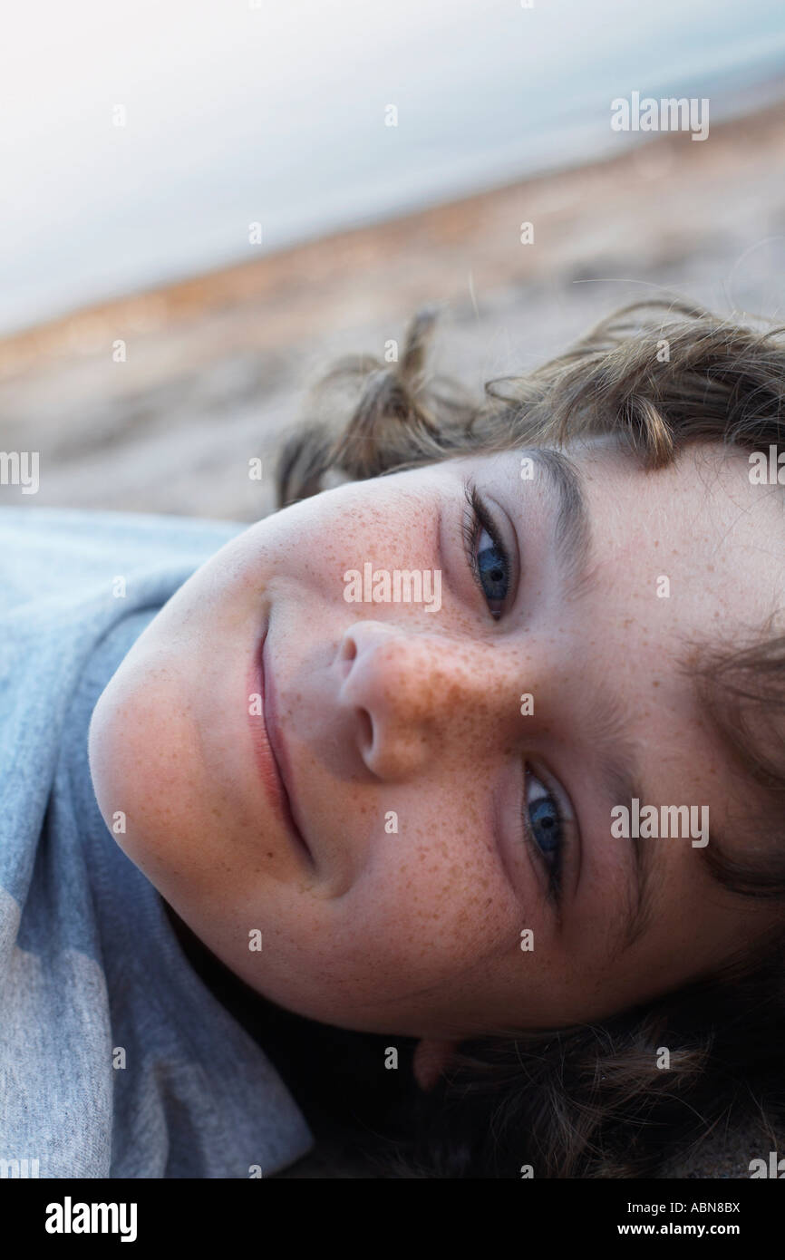 Caucasian Boy 10 Years Old Headshot High Resolution Stock Photography ...