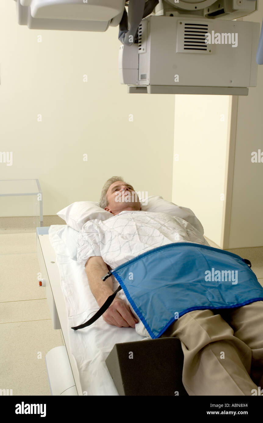 Portrait of older patient lying down in hospital Stock Photo - Alamy