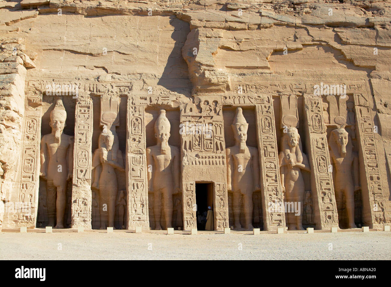 temple of Nefertari Abu Simbel Egypt Stock Photo - Alamy