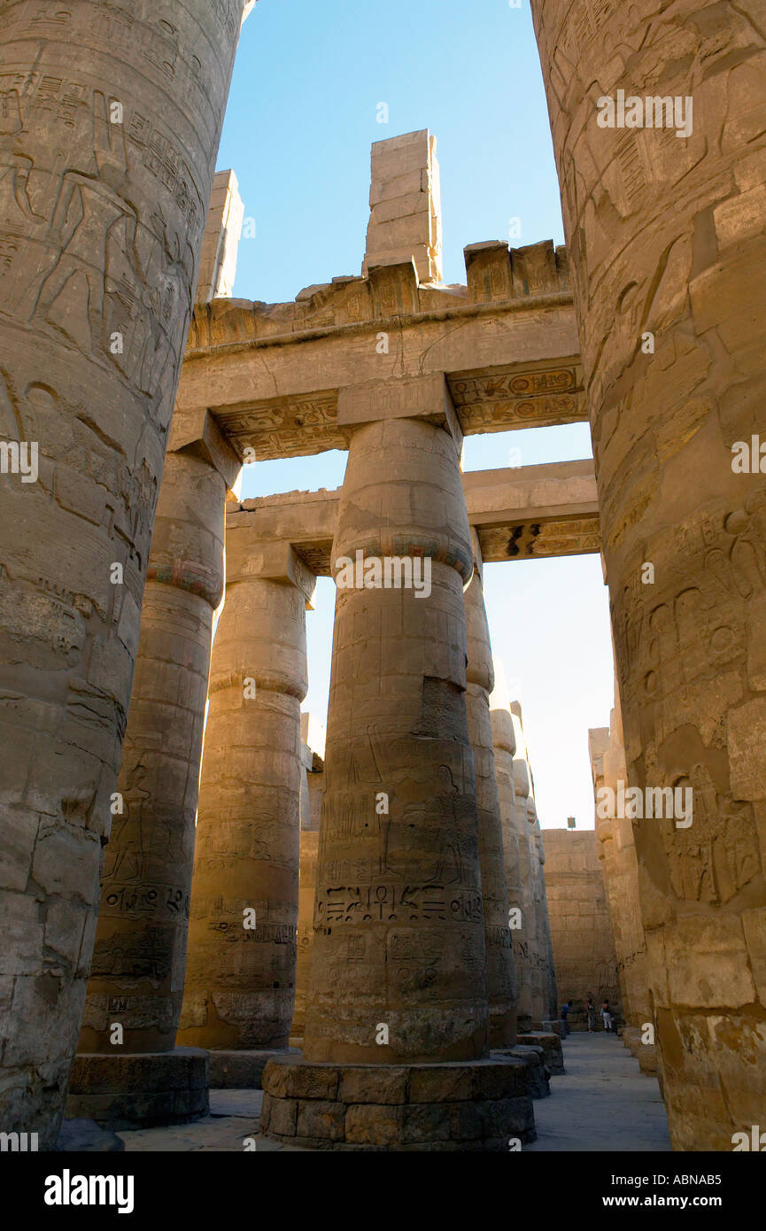 Karnak temple Luxor Egypt Stock Photo - Alamy