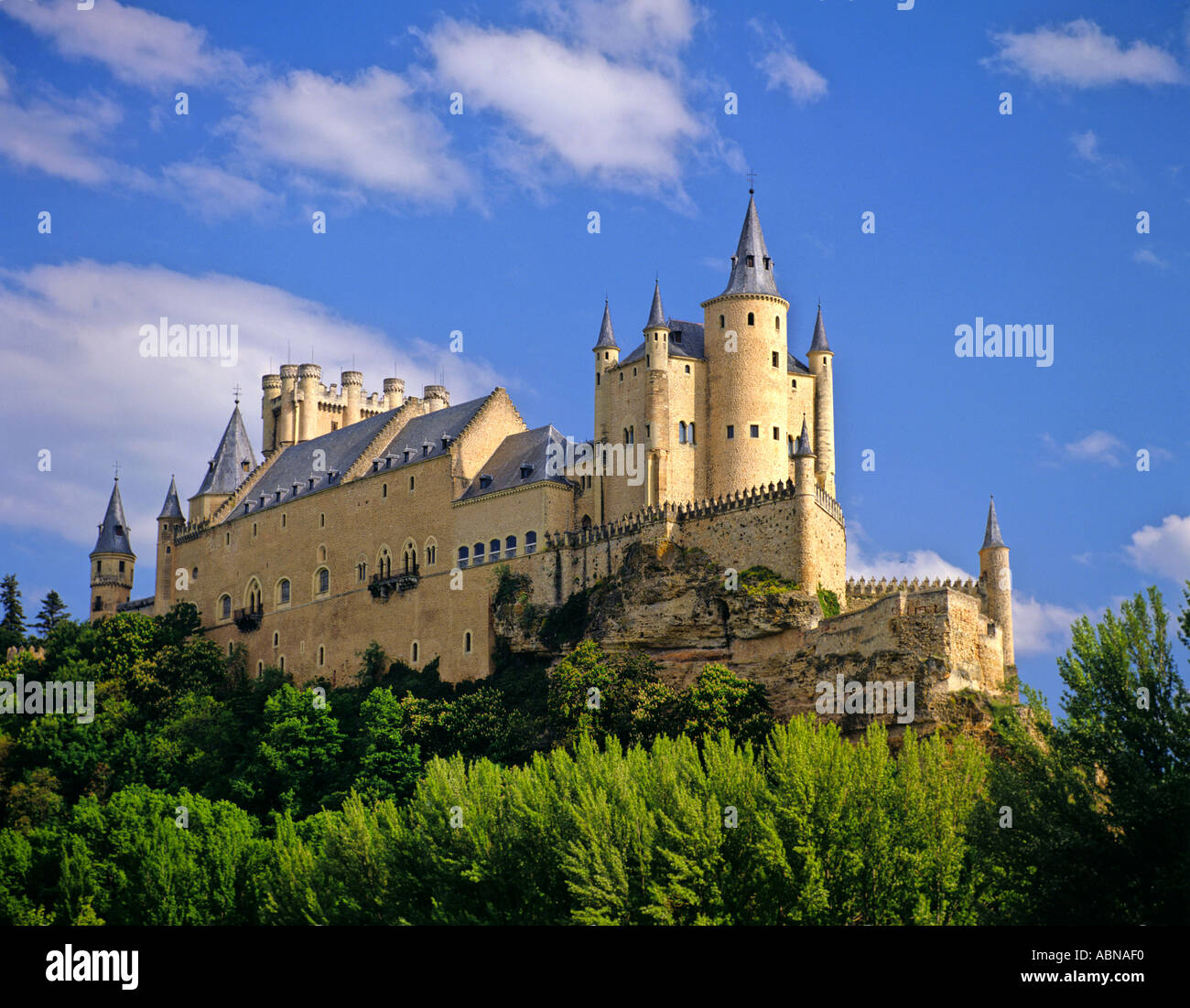 The Alcazar of Segovia Spain Stock Photo - Alamy