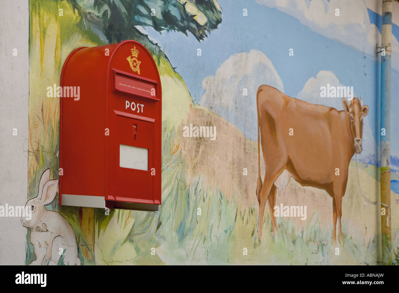 Danish post box hi-res stock photography and images - Alamy