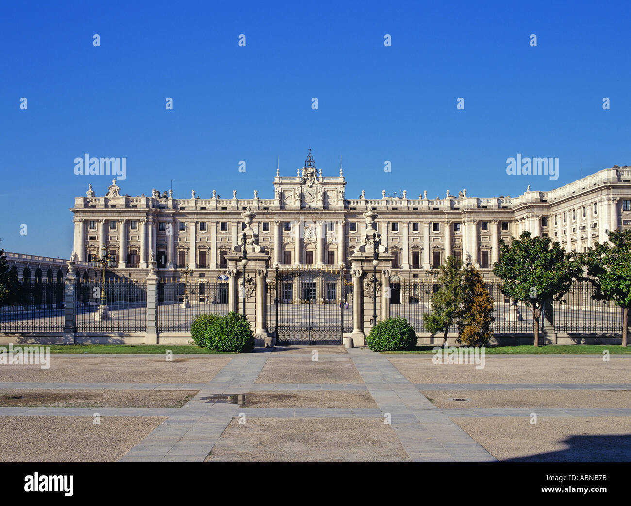 The Royal Palace of Madrid Palacio Real de Madrid Spain Stock Photo - Alamy