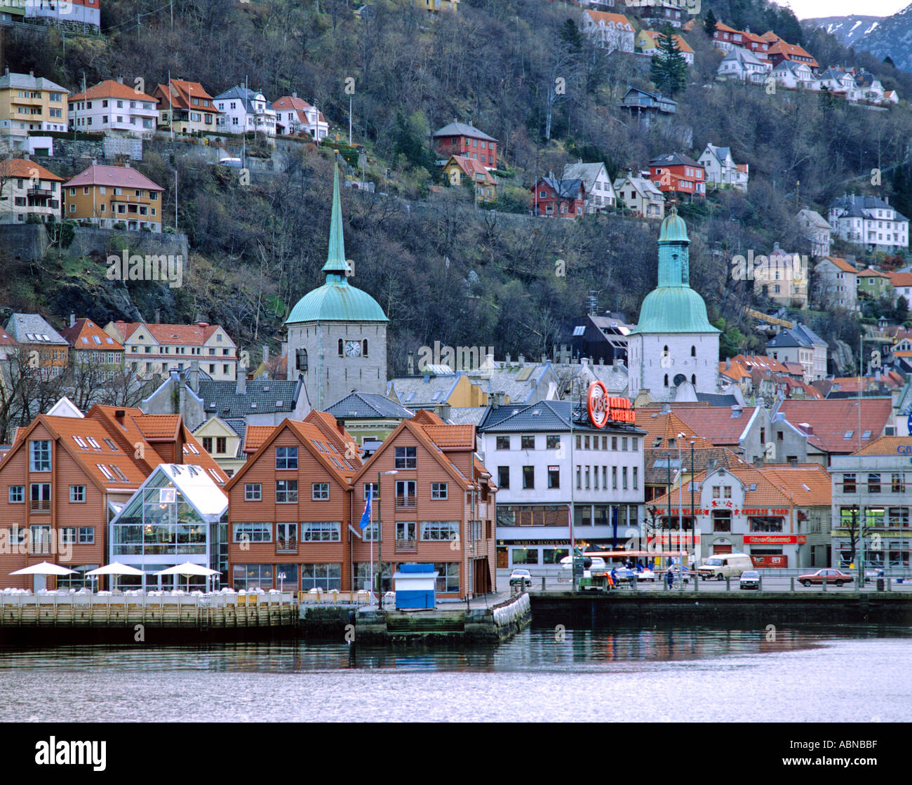 Bergen harbour Norway Stock Photo - Alamy