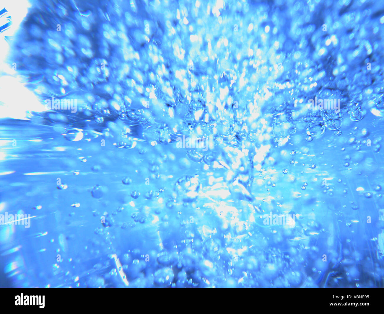 blue mineral water Stock Photo - Alamy