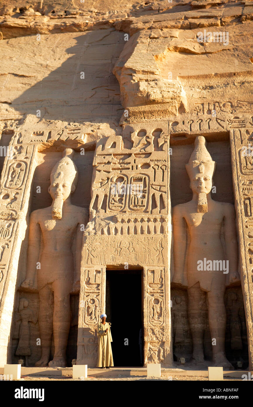 temple of Nefertari Abu Simbel Egypt Stock Photo - Alamy