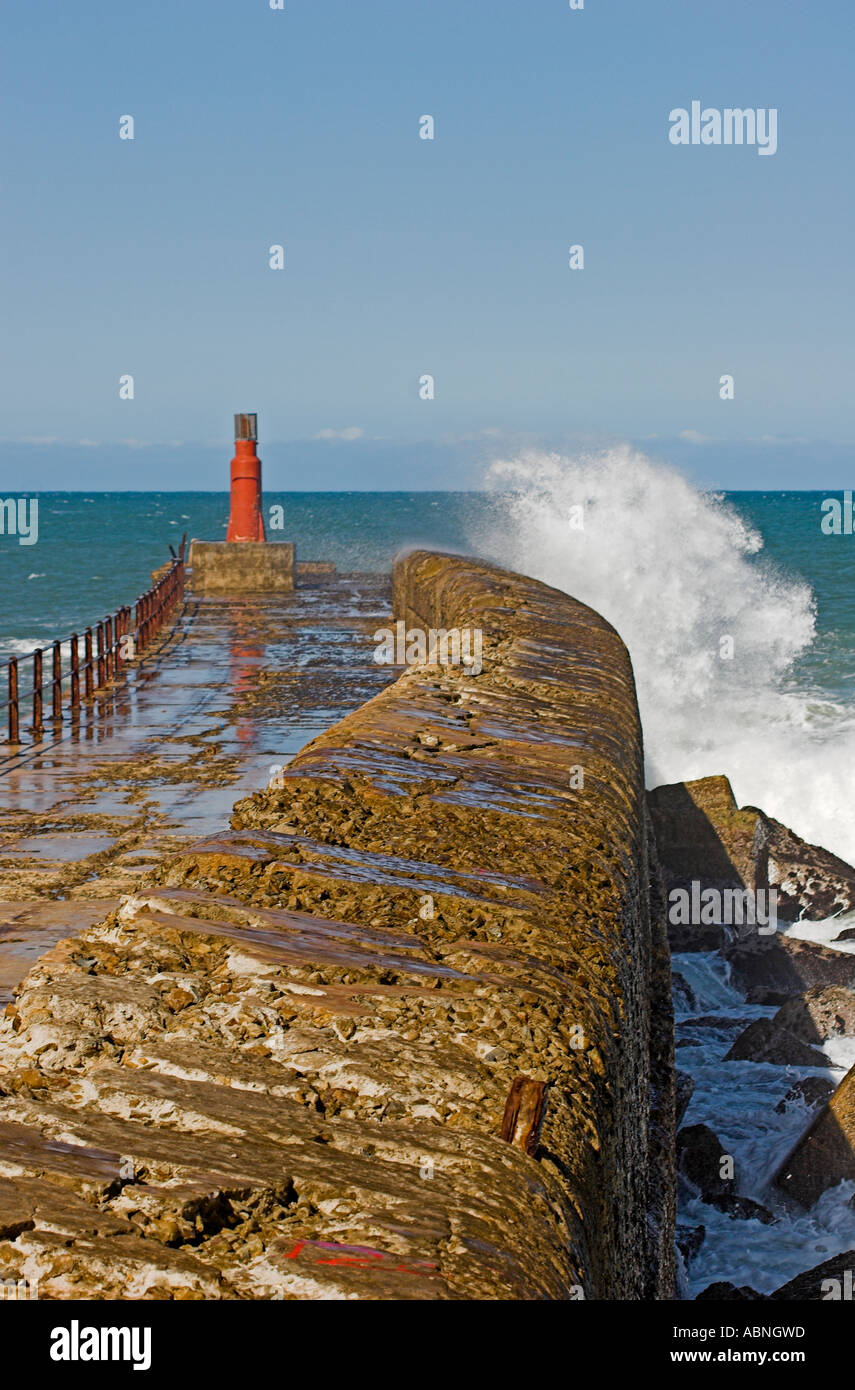 port alfred-pier waves Stock Photo - Alamy