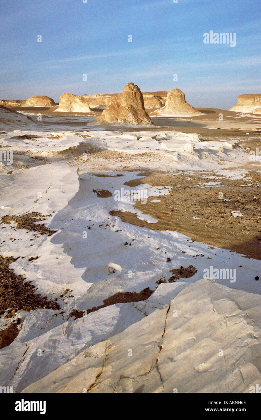 Rock Formations White Desert Egypt Stock Photo - Alamy