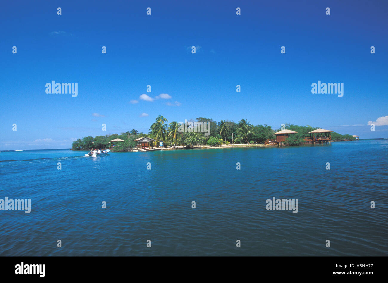 Honduras Bay Islands Roatan Anthony s Key Resort classic tropical ...