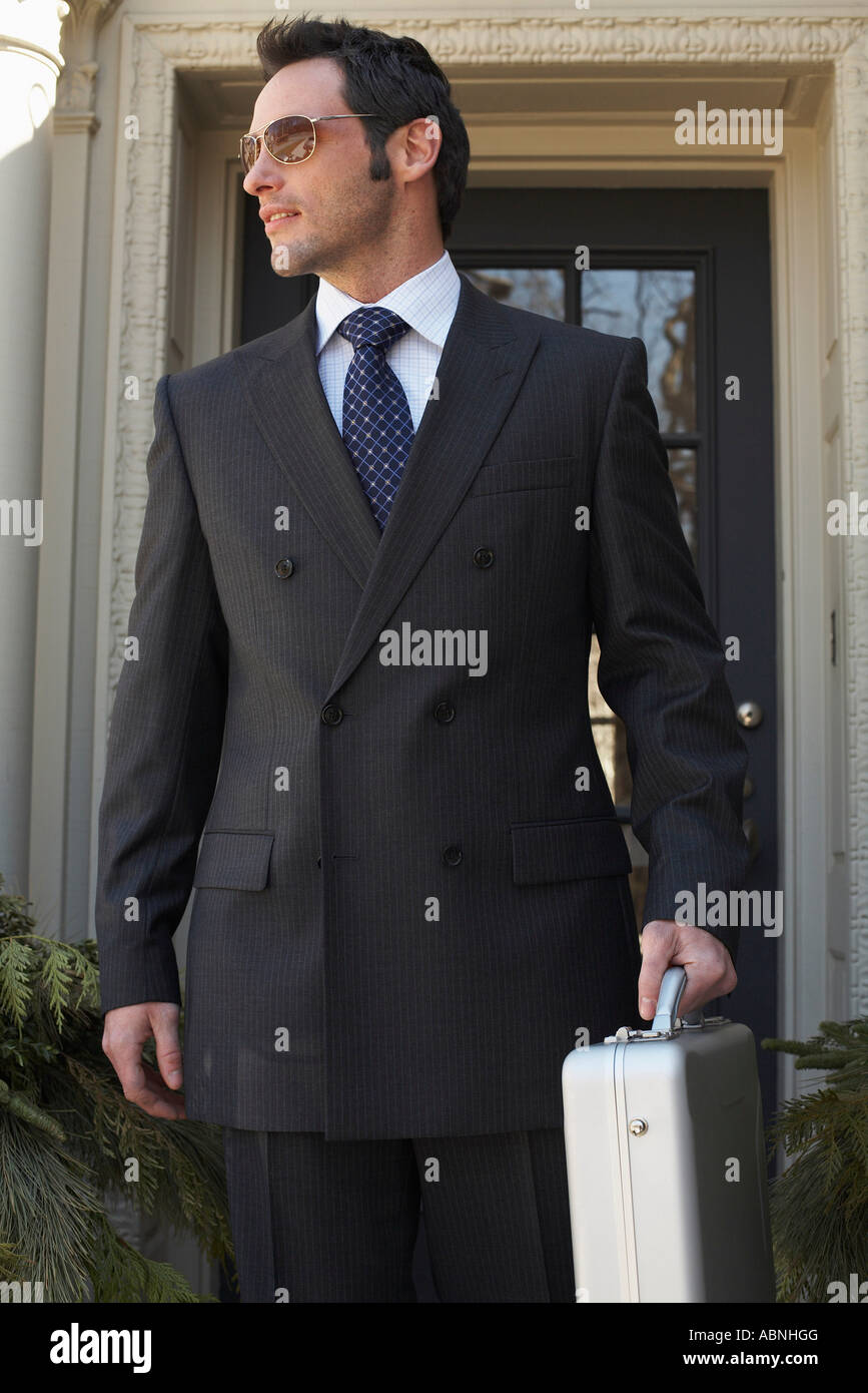 Man going office leaving home hi-res stock photography and images - Alamy